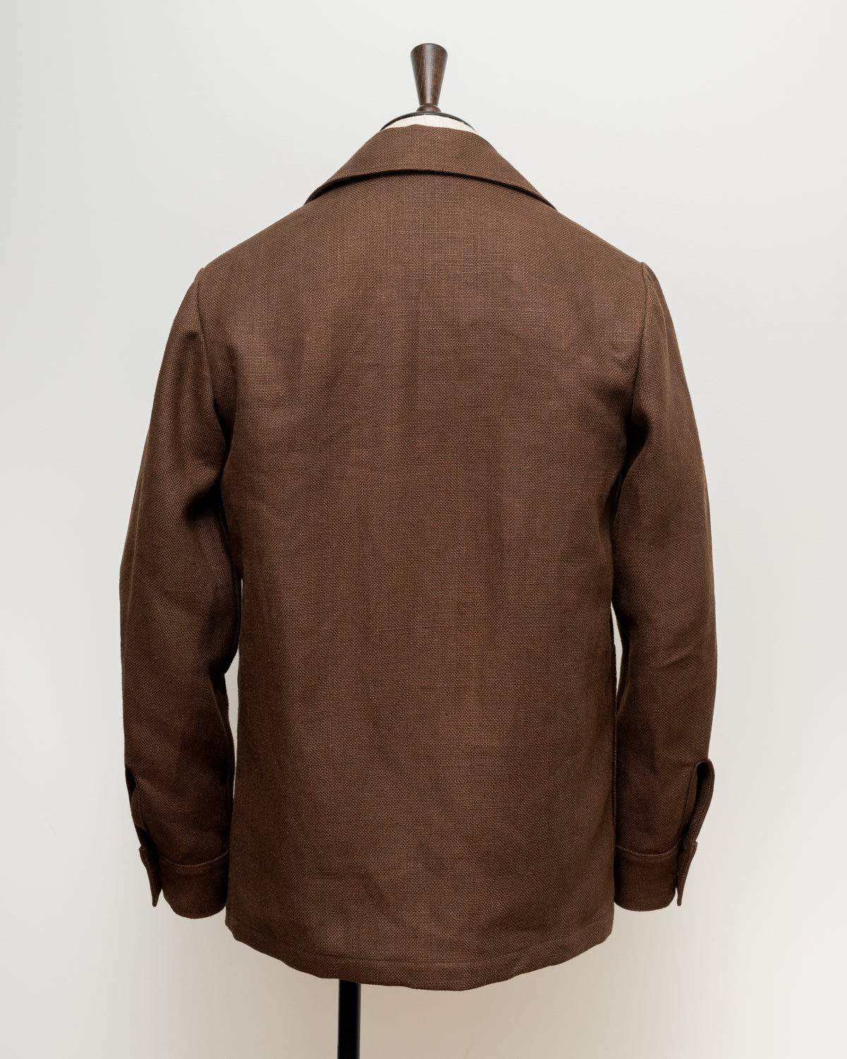 Bryceland’s Easy Jacket Brown Linen – Bryceland's London